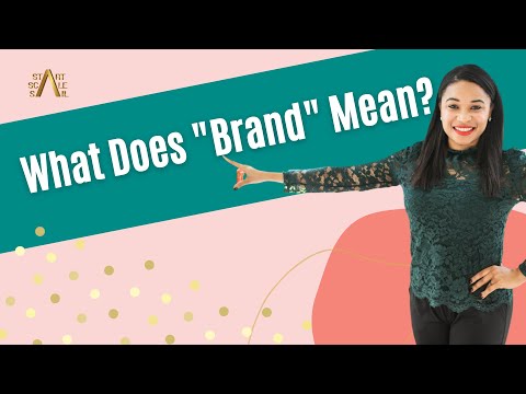 What Does "Brand" Mean?