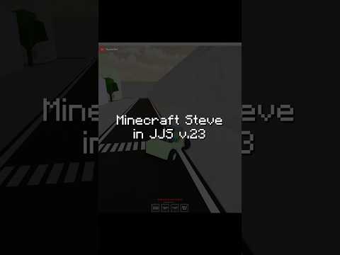 Minecraft Steve in Jujutsu Shenanigans 23 #roblox #jjk #jujutsukaisen #anime #memes #shorts