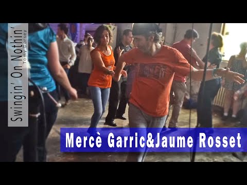 CALL and RESPONSE in Lindy Hop social dancing. Mercè Garric & Jaume Rosset.
