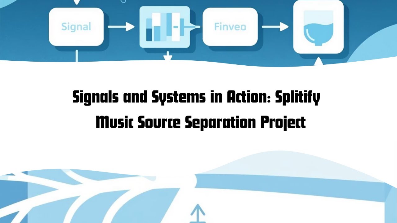 Signals and Systems in Action: Splitify – Music Source Separation Project