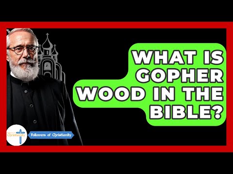 What Is Gopher Wood In The Bible? - Followers Of Christianity