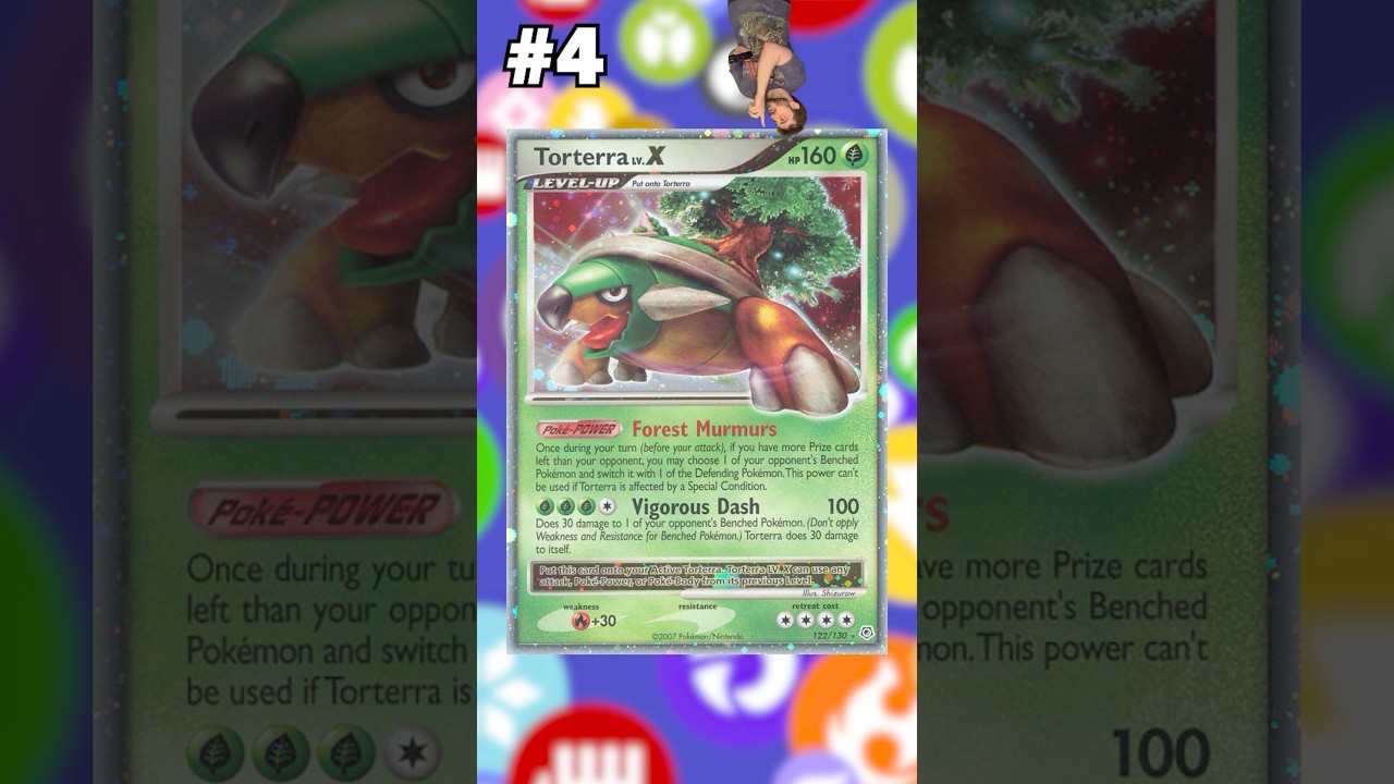 TOP 5 Pokemon Cards - Torterra Edition