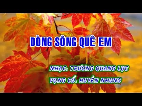 Karaoke Vọng Cổ Dòng Sông Quê Em