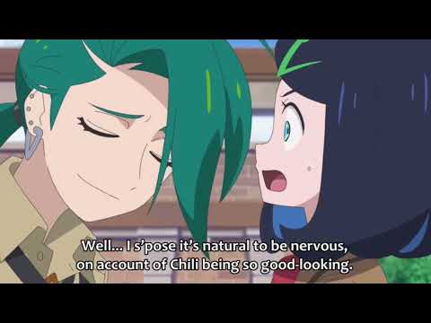 RIKA TRIES TO RELAX LIKO FROM BEING STRESS - Pokemon Horizon EnglishSub 🌸💗💓