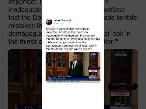 Democrat Confesses in EPIC 25 hour speech #politics #shorts