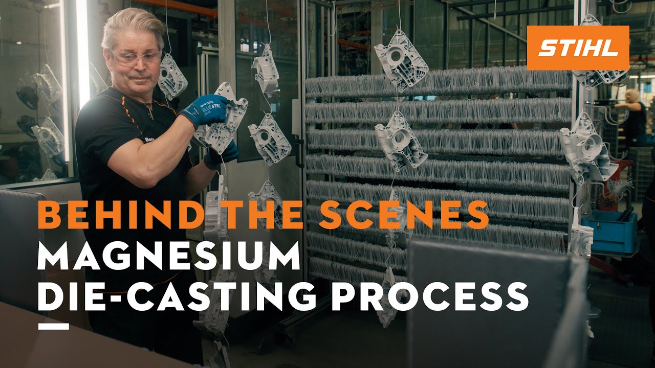 STIHL magnesium die-casting process | Behind the scenes
