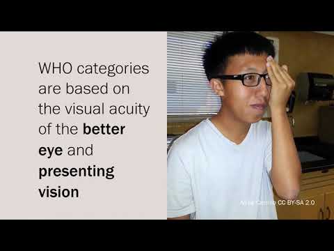 1 6 Defining visual impairment
