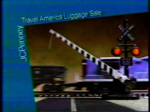 1987 JC Penney "Travel America Luggage Sale" TV Commercial