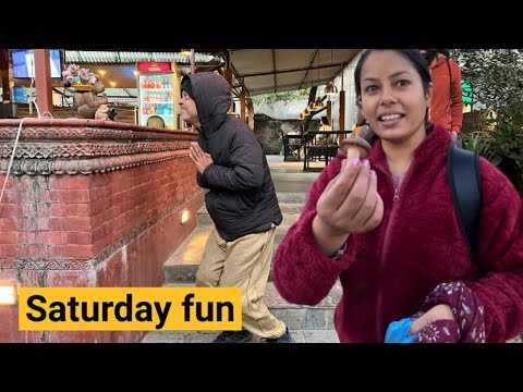 Buddha stupa || organic food || Utpala cafe