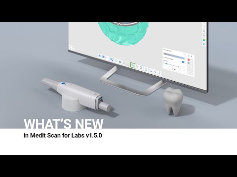 What's new in Medit Scan for Labs v1.5.0