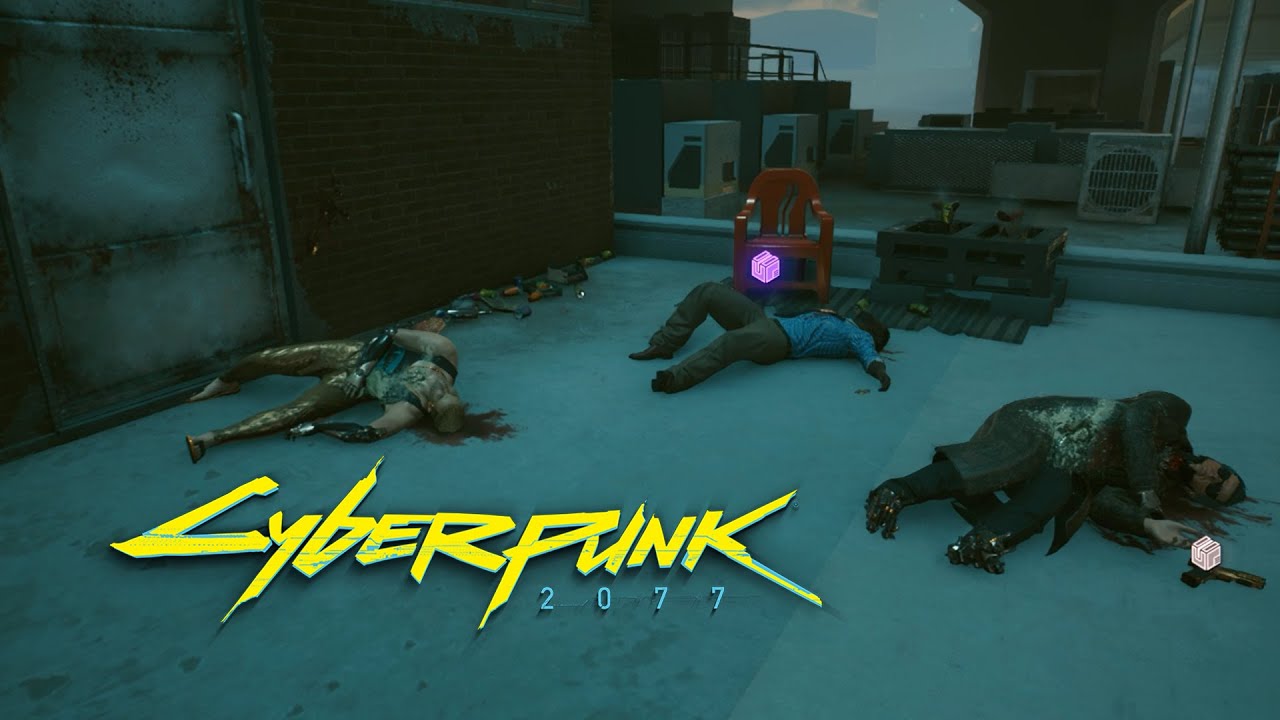 Cyberpunk 2077 - The Departed Easter Egg