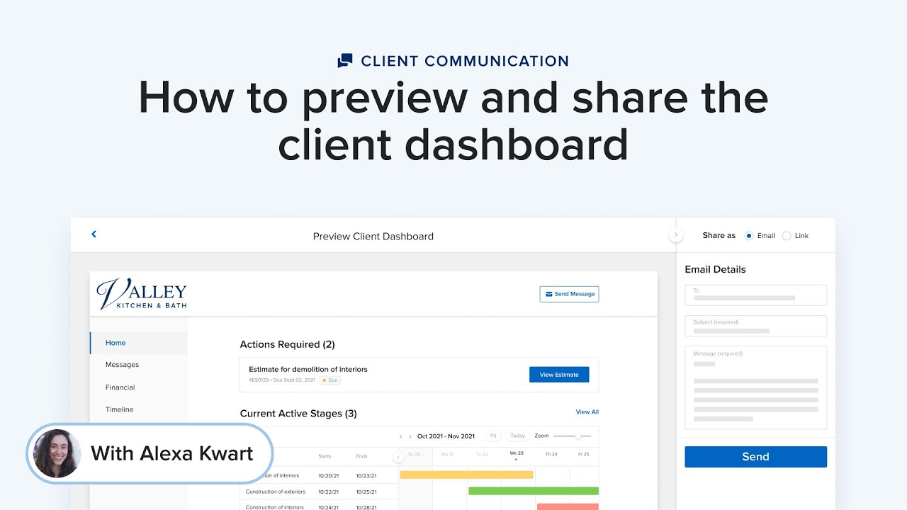 Keep Your Clients Happy and Informed With Client Dashboards | Houzz Pro