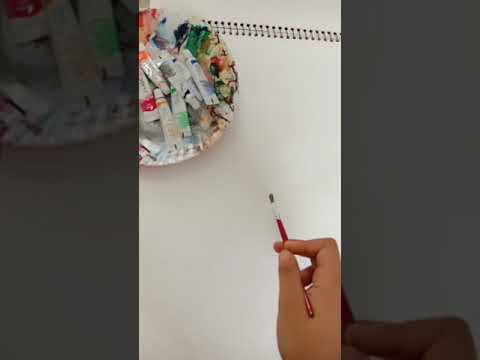 watercolour painting... instagram reels #youtubesshorts #watercolor #art #reels #shorts #Sister'sart