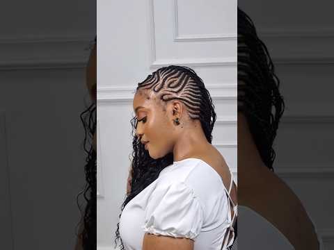 Braid Hairstyle for black women #braids #hairstyles