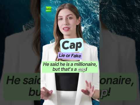 Stop Saying 'Lies'! The Real Meaning of 'Cap' & 'No Cap' Explained! | #trending #learnenglish