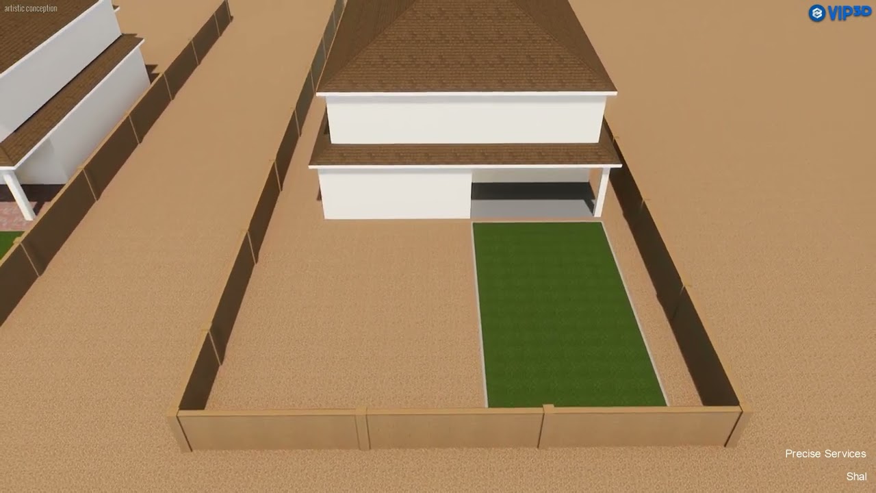 Phase 1 for Shal's backyard transformation, by Precise Home Services