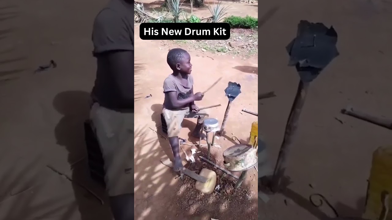 WOW! His NEW DRUM Kit Went VIRAL 🔥🔥🔥🔥#shorts
