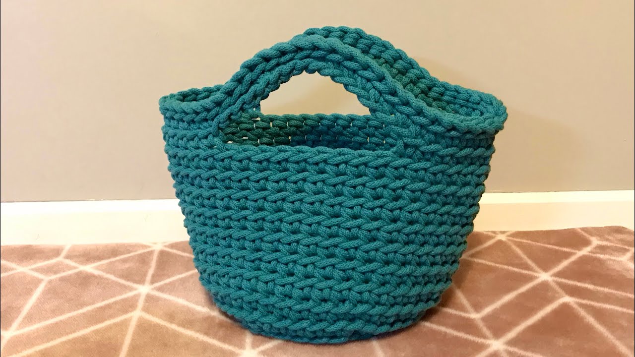Crochet Tote Bag 4 - Beginner Friendly