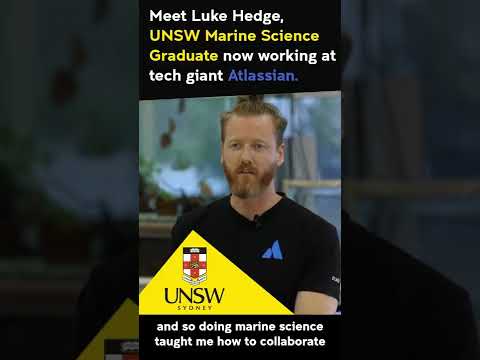 Cool jobs from studying Marine Science - Luke Hedge