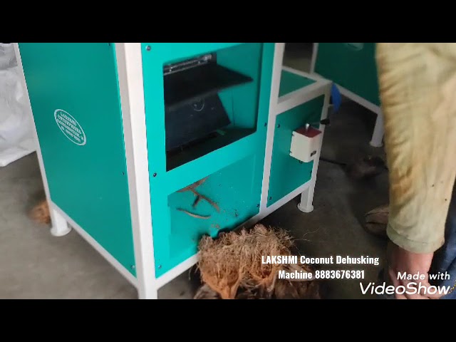 Dehusking Machine - Automatic Coconut Dehusking Machine 3 hp ...