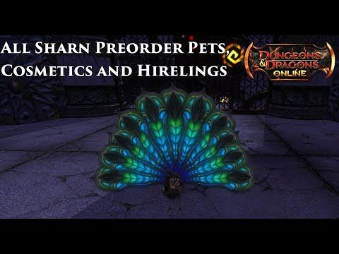 All Sharn Preorder Pets, Cosmetics and Hirelings