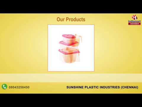 Plastic Containers and Plastic Buckets Exporter | Sunshine Plastic ...