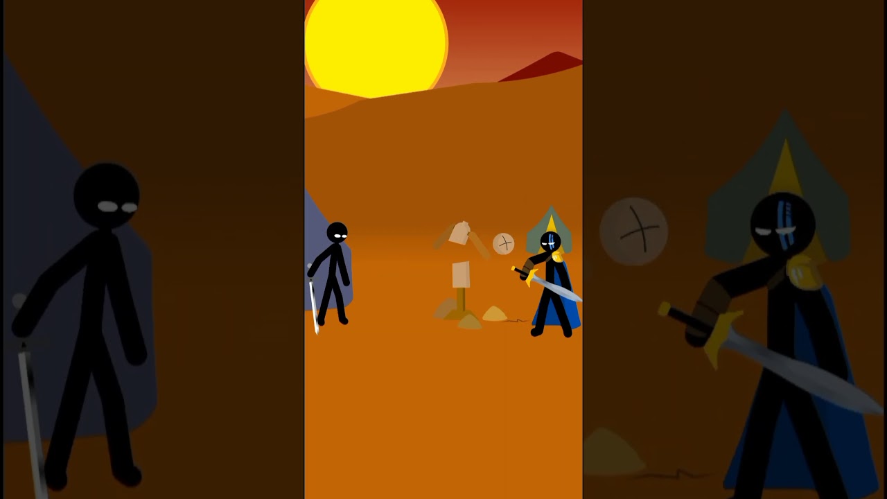 Swordwrath training #animation #stickwar #xiphos #sticknodes #humor #stickman