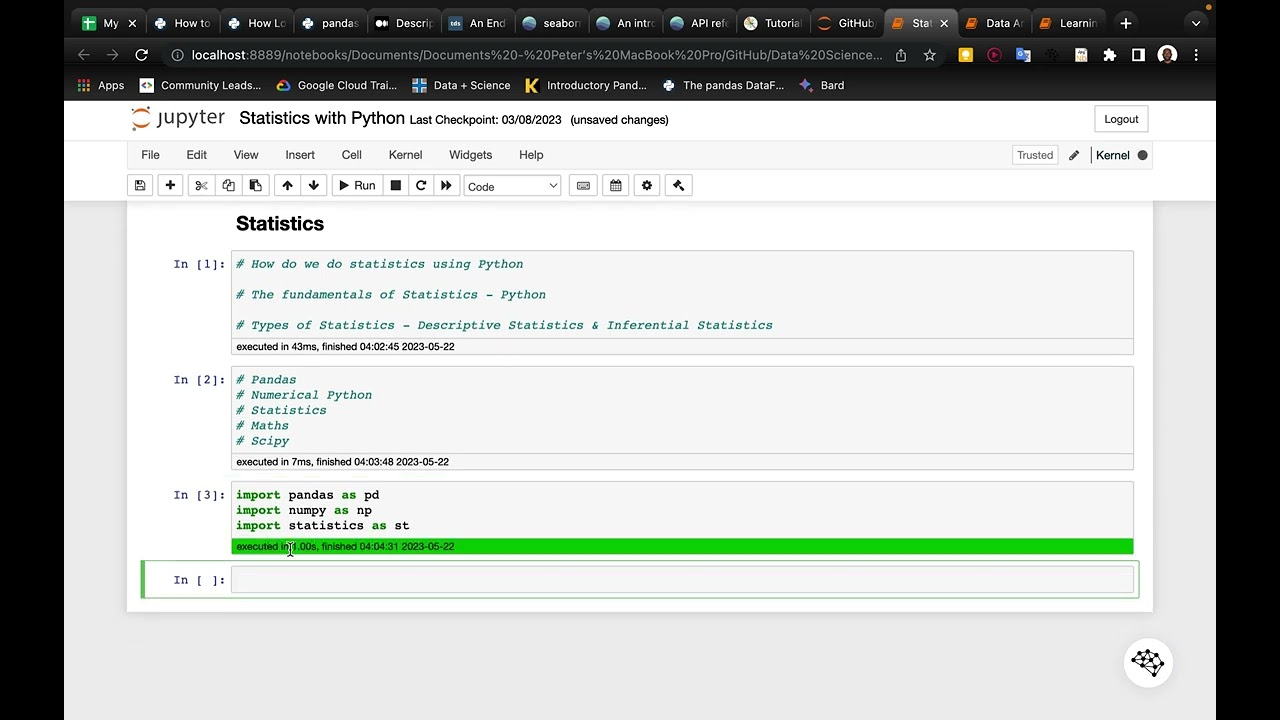 Introduction to Statistics with Python