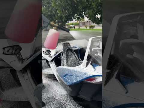 Just a few step we took cleaning this #slingshot #car #deepcleaning #coconutcreek #coralsprings