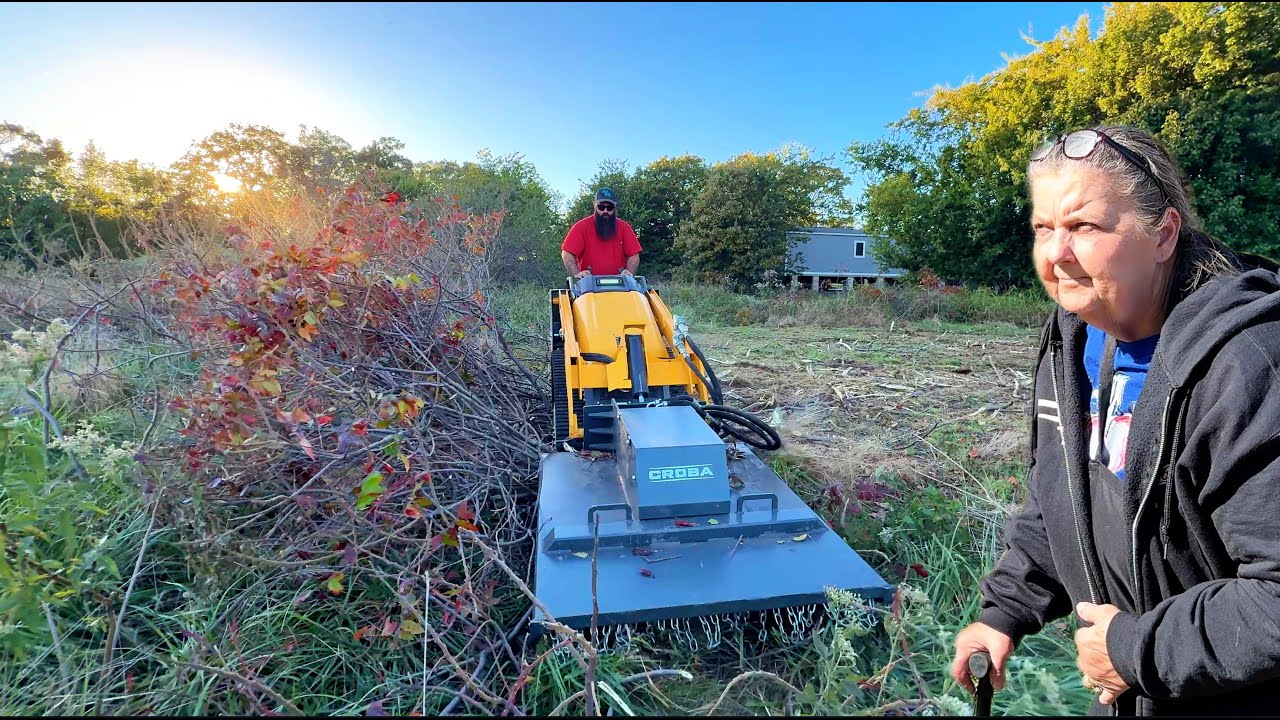 She was PRAYING for help with the YARD after FIRE and THIEVES took EVERYTHING 