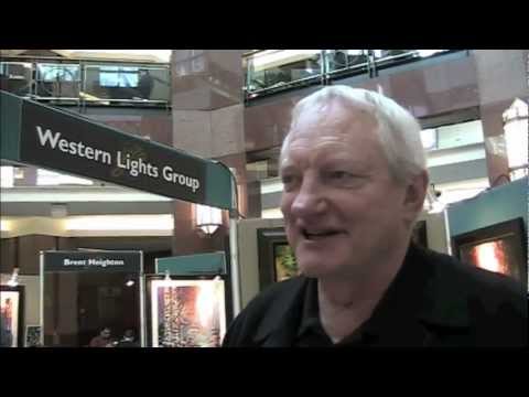 Picture This Artist Jonn Einerssen Edmonton Art Show