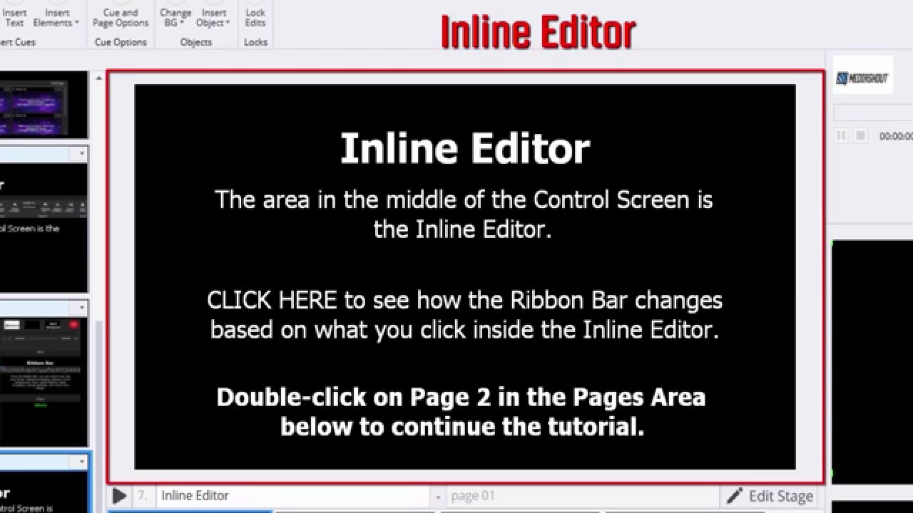 MediaShout 6 Terminology