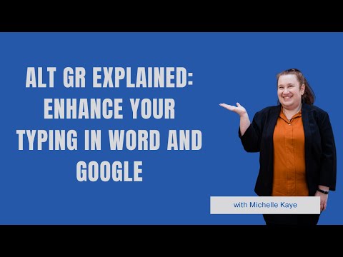 Alt GR Explained: Enhance Your Typing in Word and Google