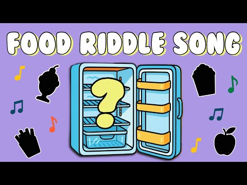 π΅ Food Riddle Song + Unscramble the Food Game ππ₯π Fun Learning for Kids