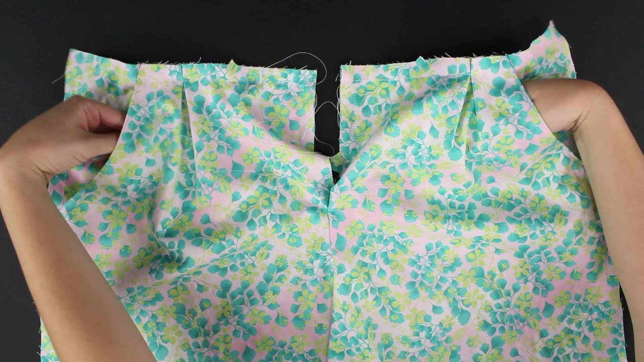 How To Sew A Front Inserted Pocket