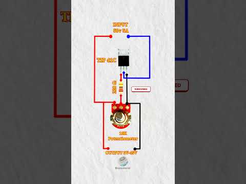 🔋50V to 3V-48V Adjustable Power Supply Circuit | DIY Variable Buck Converter