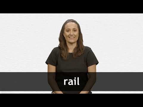 English Translation of “RAIL” | Collins French-English Dictionary