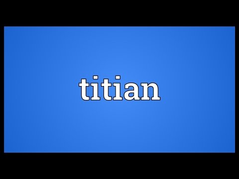 Titian Meaning