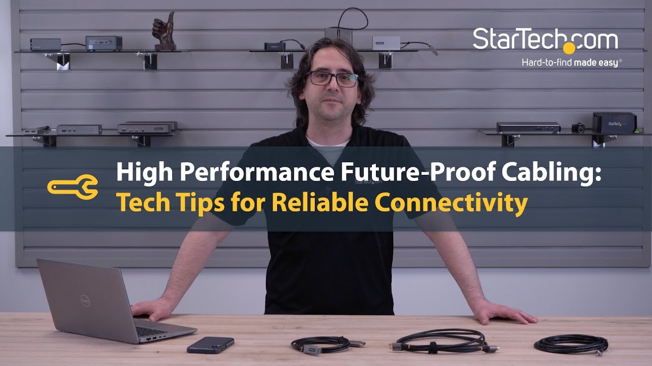 High Performance, Future-Proof Cabling | StarTech.com