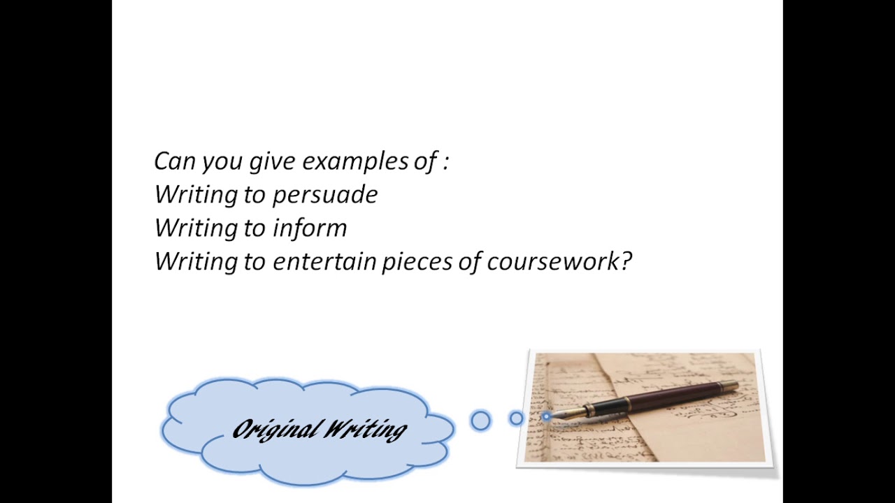 NEA Original Writing