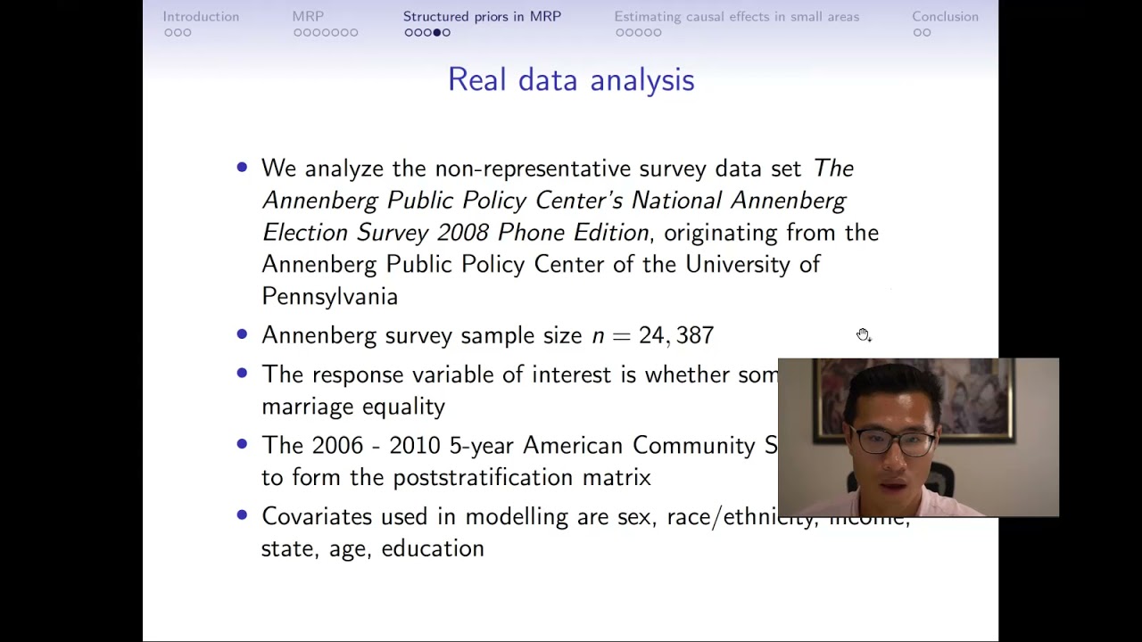ISBA 2021 talk on improving MRP estimates with structured priors and small-area causal inference
