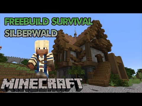 Minecraft Freebuild Survival Silberwald #001 - Angeschaut Vorgestellt - German Deutsch