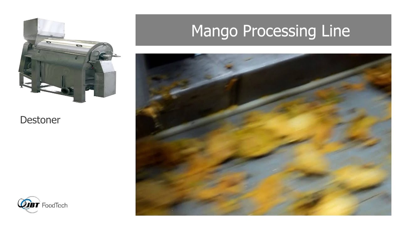 JBT Fruit and Vegetables Processing - Mango Processing Line [09108]