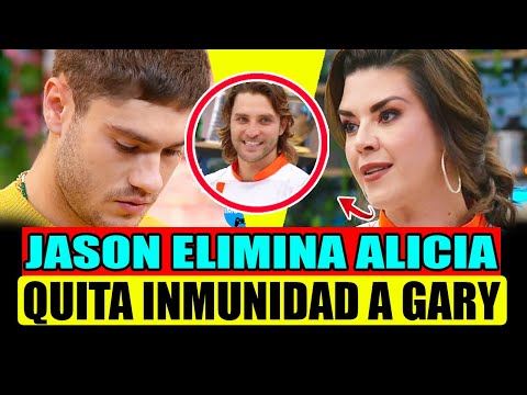 JASON ROMO ELIMINA ALICIA MACHADO Y QUITA INMUNIDA A GARY! | TOP CHEF VIP 2024 EN VIVO