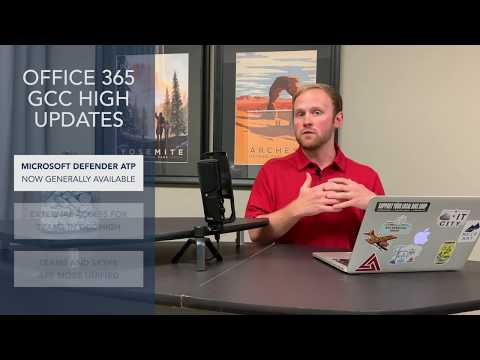 CS2 On Demand: Office 365 GCC High Update 08/2019