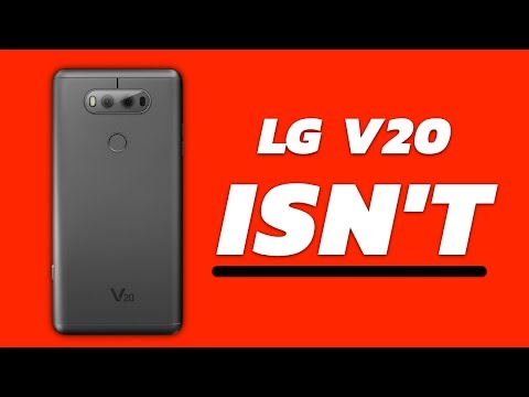 The LG V20 Isn’t