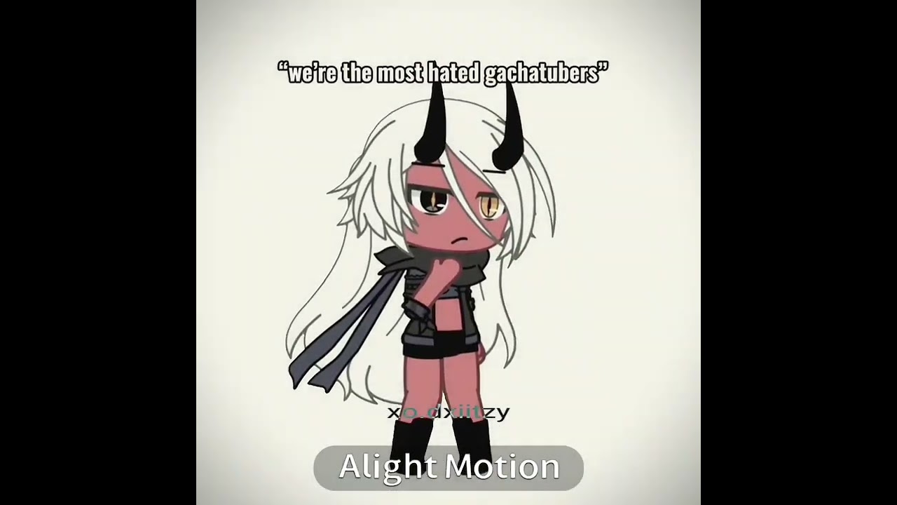 “We’re the most hated gachatubers.” #gacha #gachalife #glmm #fyp #viralvideo #shorts #gachatok #fy