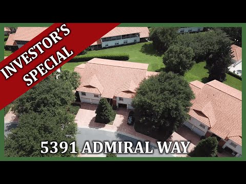 UPDATED PRICE, NOW $130,00 | Fixer-Upper on 5391 Admiral Way, Oxford, Florida | Lakeside Landings