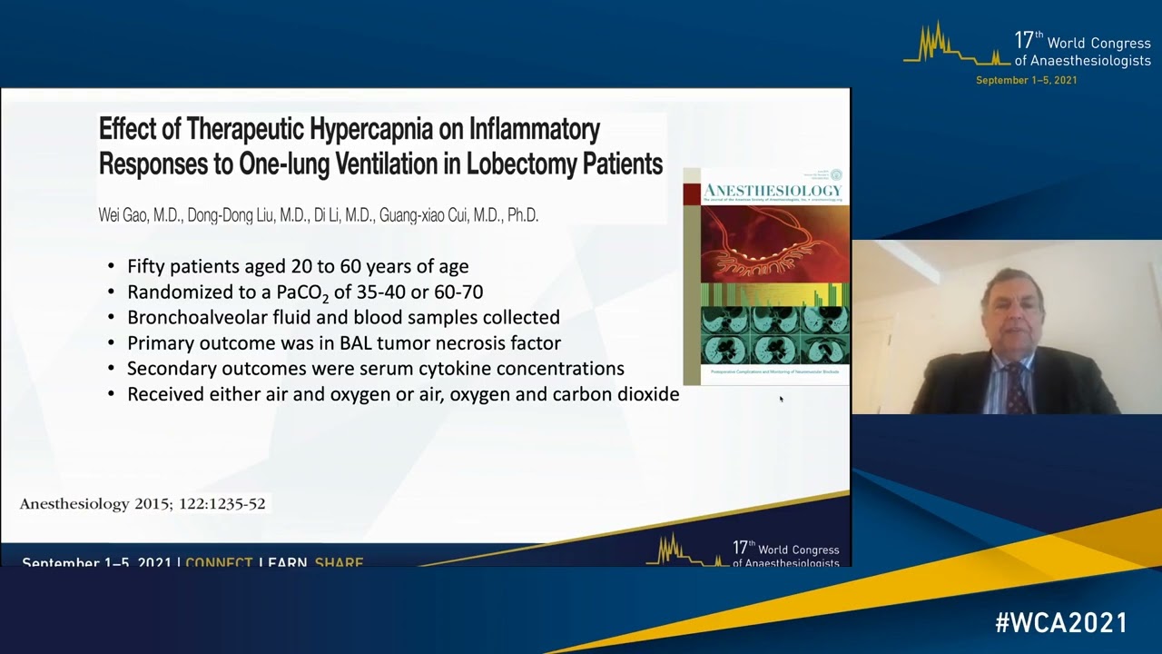 New Developments In Thoracic Anaesthesia