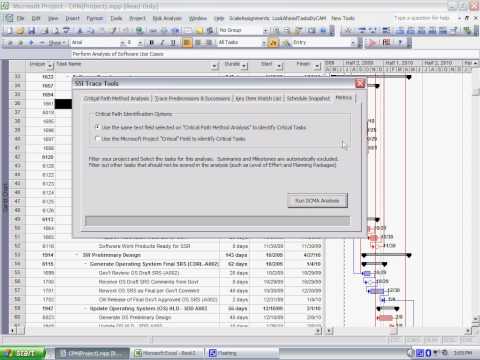 SSI Tools DCMA 14pt Analysis
